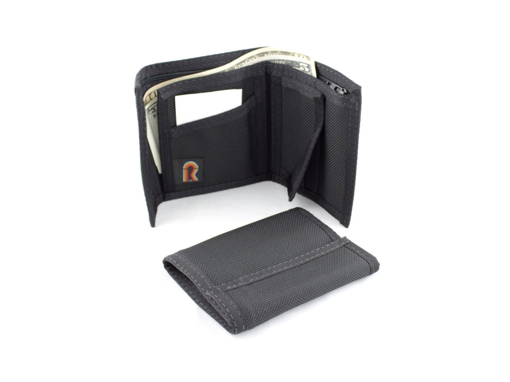 California Bifold Wallet in Ballistic Nylon – Rainbow of California
