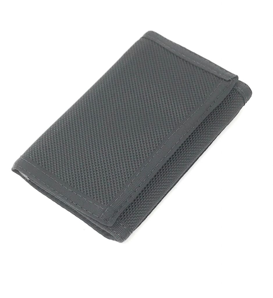 Trifold Black Ballistic Nylon Inside / Outside Window Wallet. Made in ...