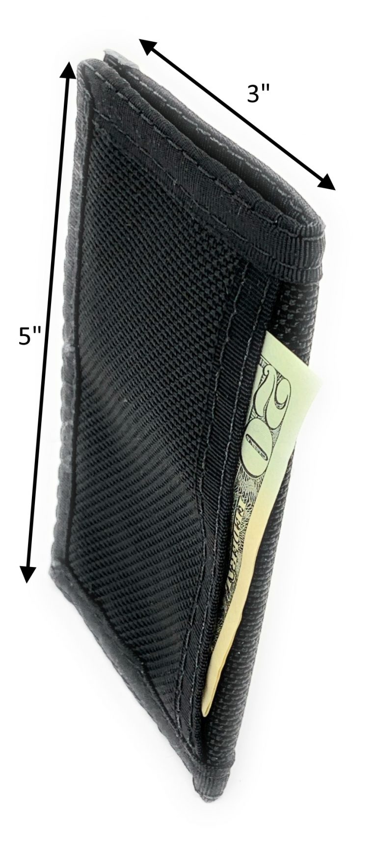 Minimalist Front Pocket Slim Wallet / Inside Keyring Lanyard Attachable ...